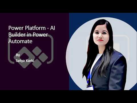 Form Processing Model using AI Builder in Power Automate/Apps | Power Platform - YouTube