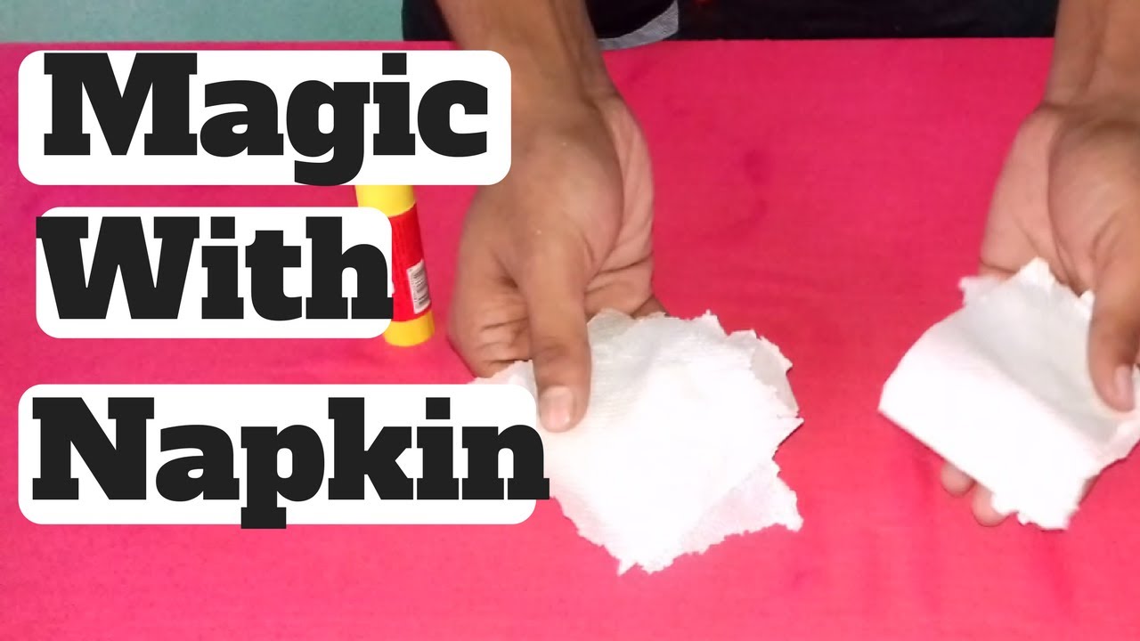 Easy Magic Tricks with Paper Napkin | आसान जादू सीखें | Wow Magic - YouTube