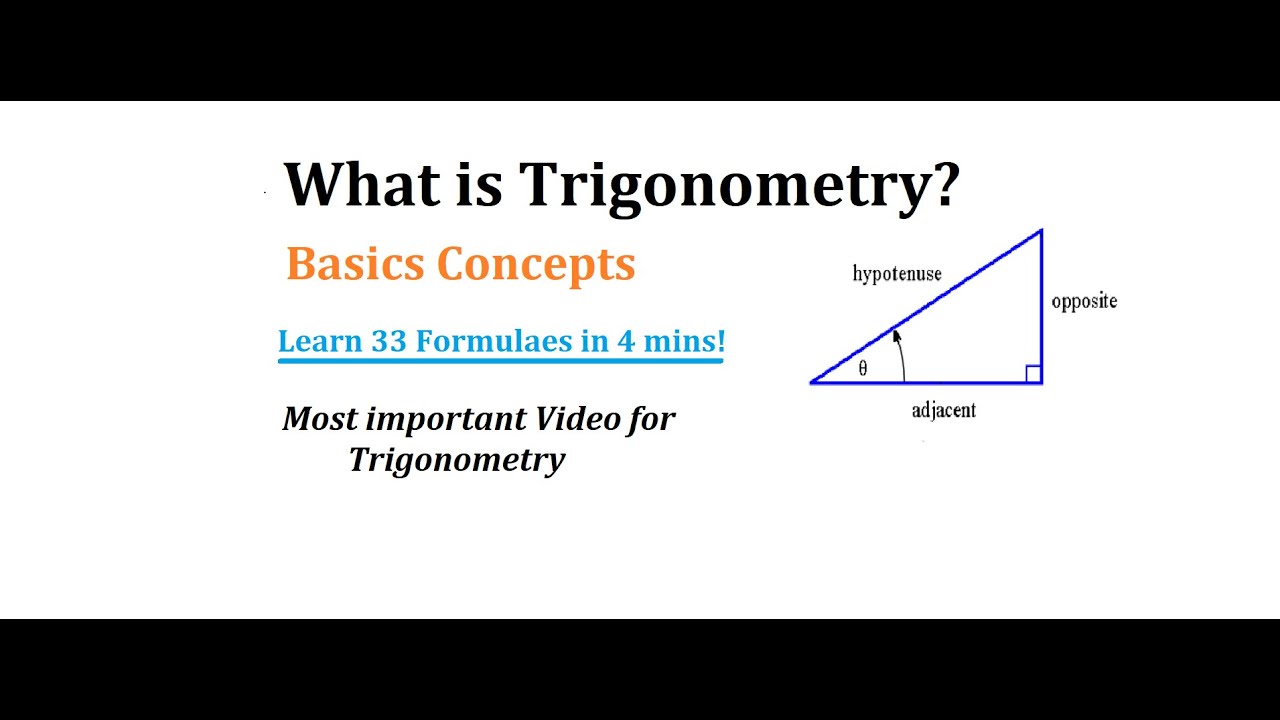 Maths Trigonometry Concept l Formula, Tricks ll For: Class 10/11/12 ...