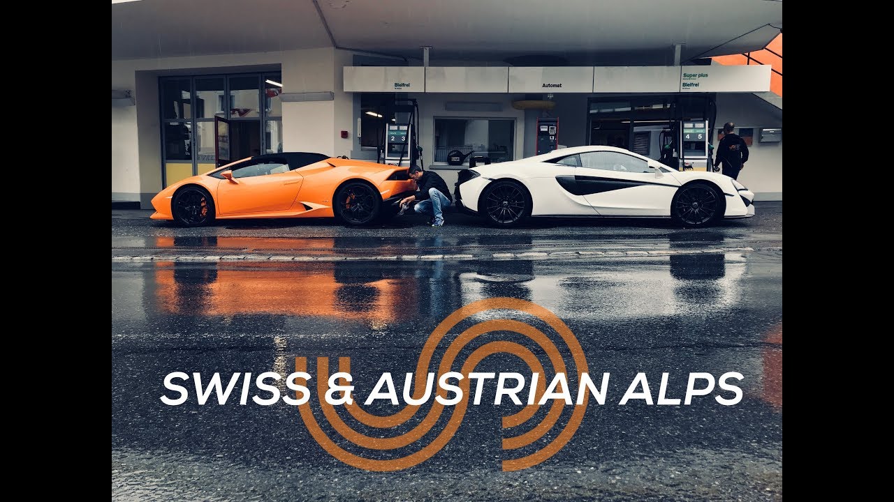 Swiss and Austrian Alps Supercar Convoy!!! - YouTube