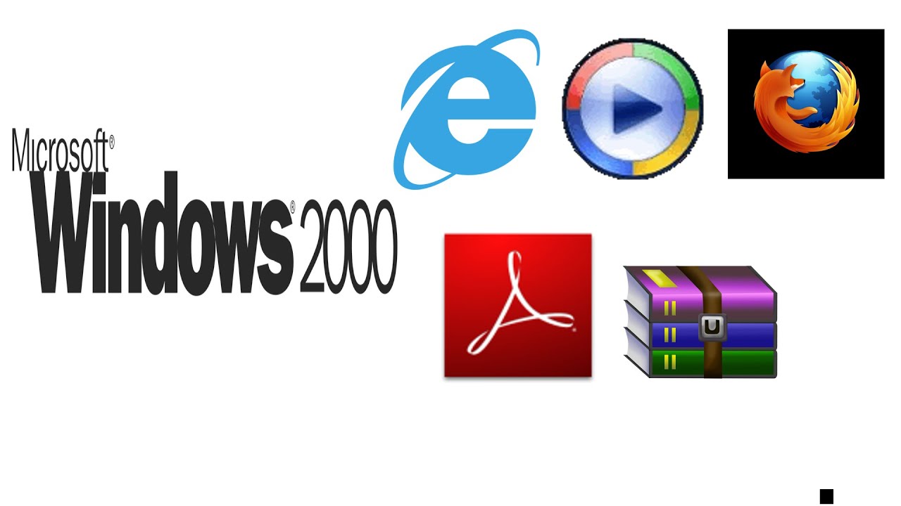 Running all Applications on Windows 2000 Personal - YouTube