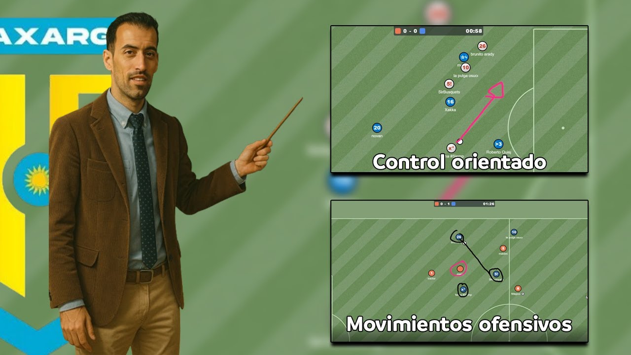 CLASES DE HAXBALL DAY 1 - MOVIMIENTOS OFENSIVOS, CONTROL ORIENTADO Y ...