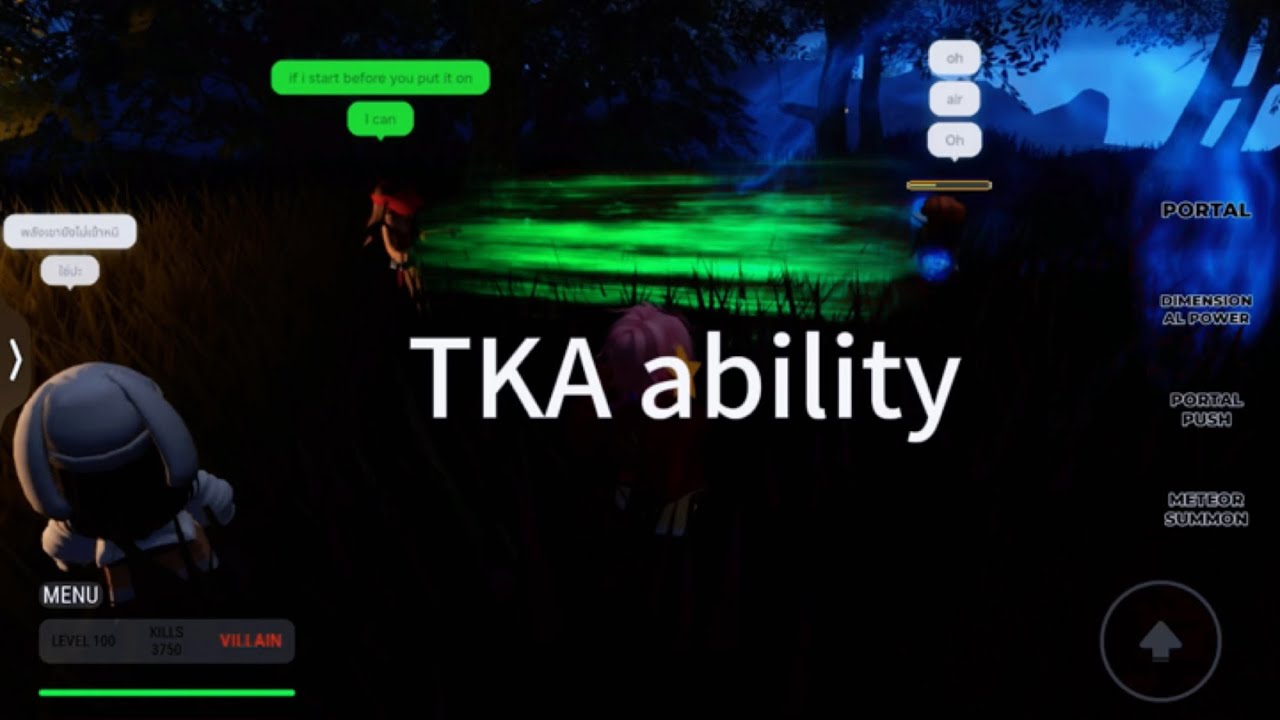 New power TKA ability #power #roblox #tka - YouTube