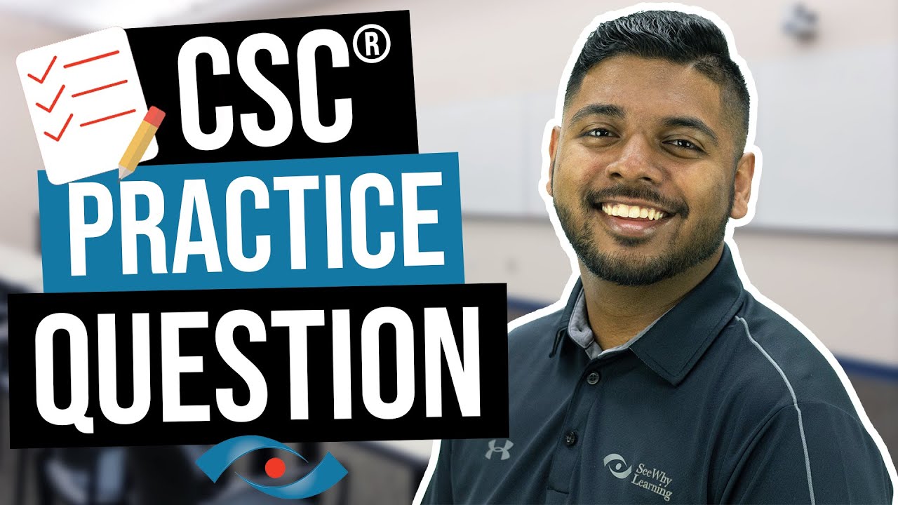 CSC® 1 Exam Practice Question | Depreciation - YouTube