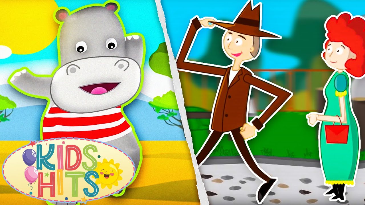 Happy Hippo + Let’s Go To The Zoo | Best Kids Songs & Nursery Rhymes ...