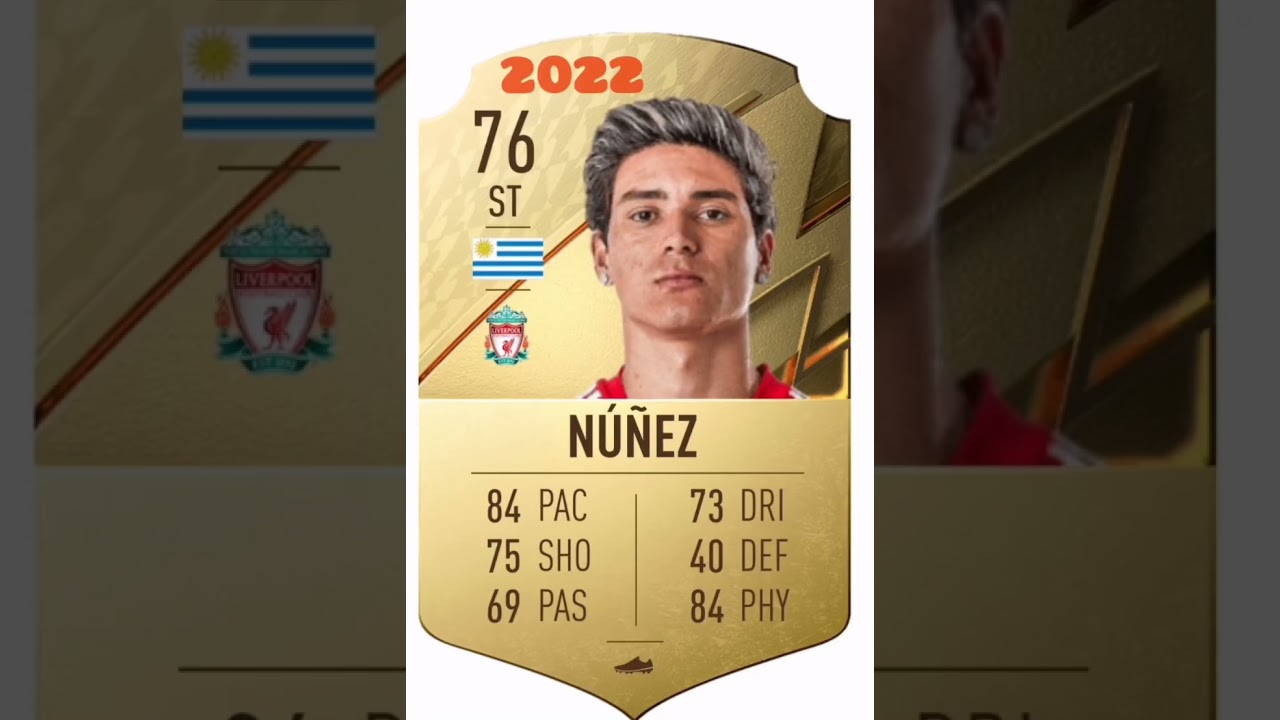 D.Nunez FIFA Evolution - YouTube