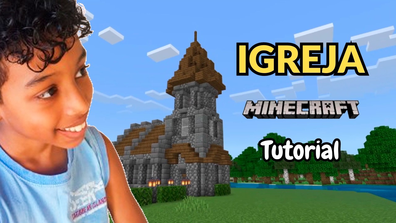 Como construir uma IGREJA – Tutorial MINECRAFT - YouTube