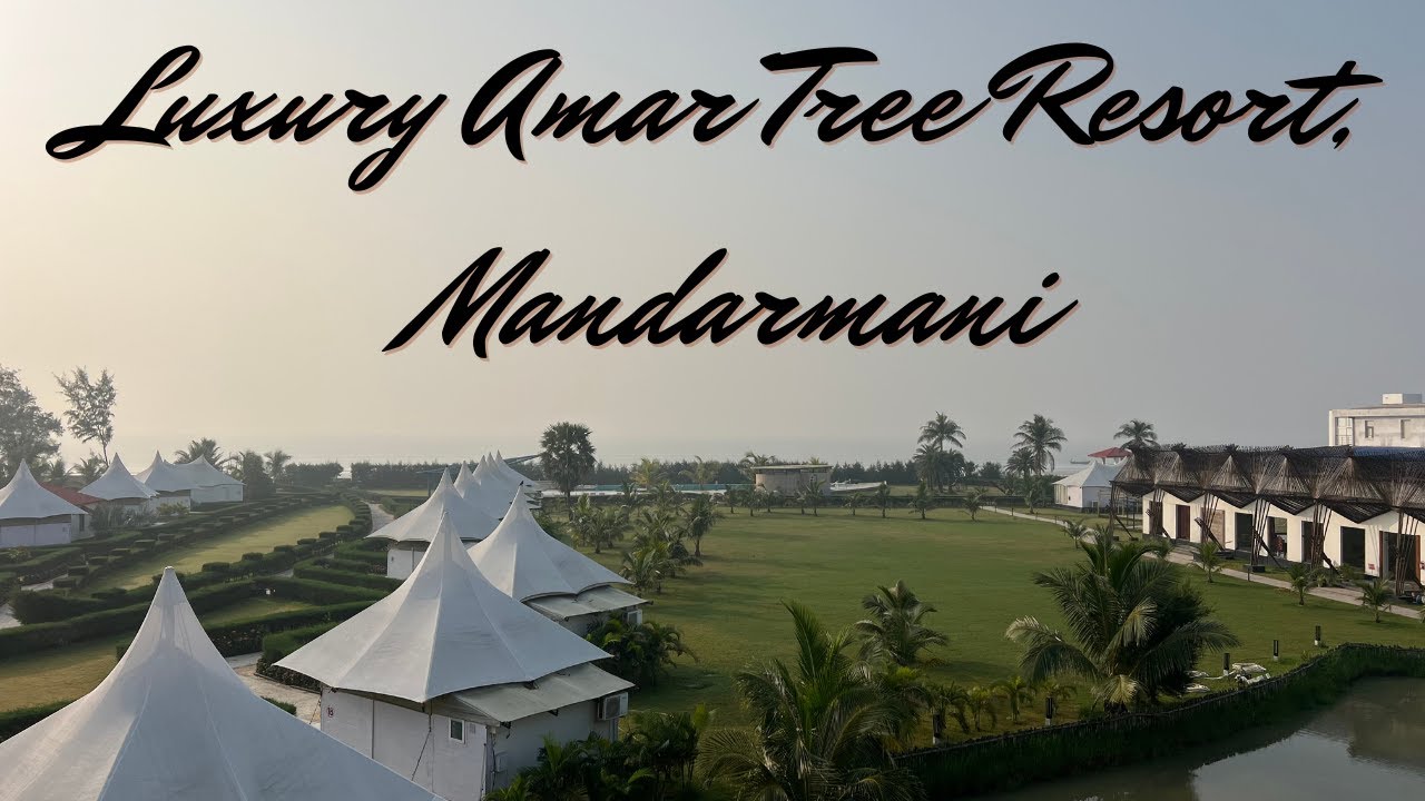 10000 ₹ for stay || Luxury Amar Tree Resort Mandarmani || Sea View ...