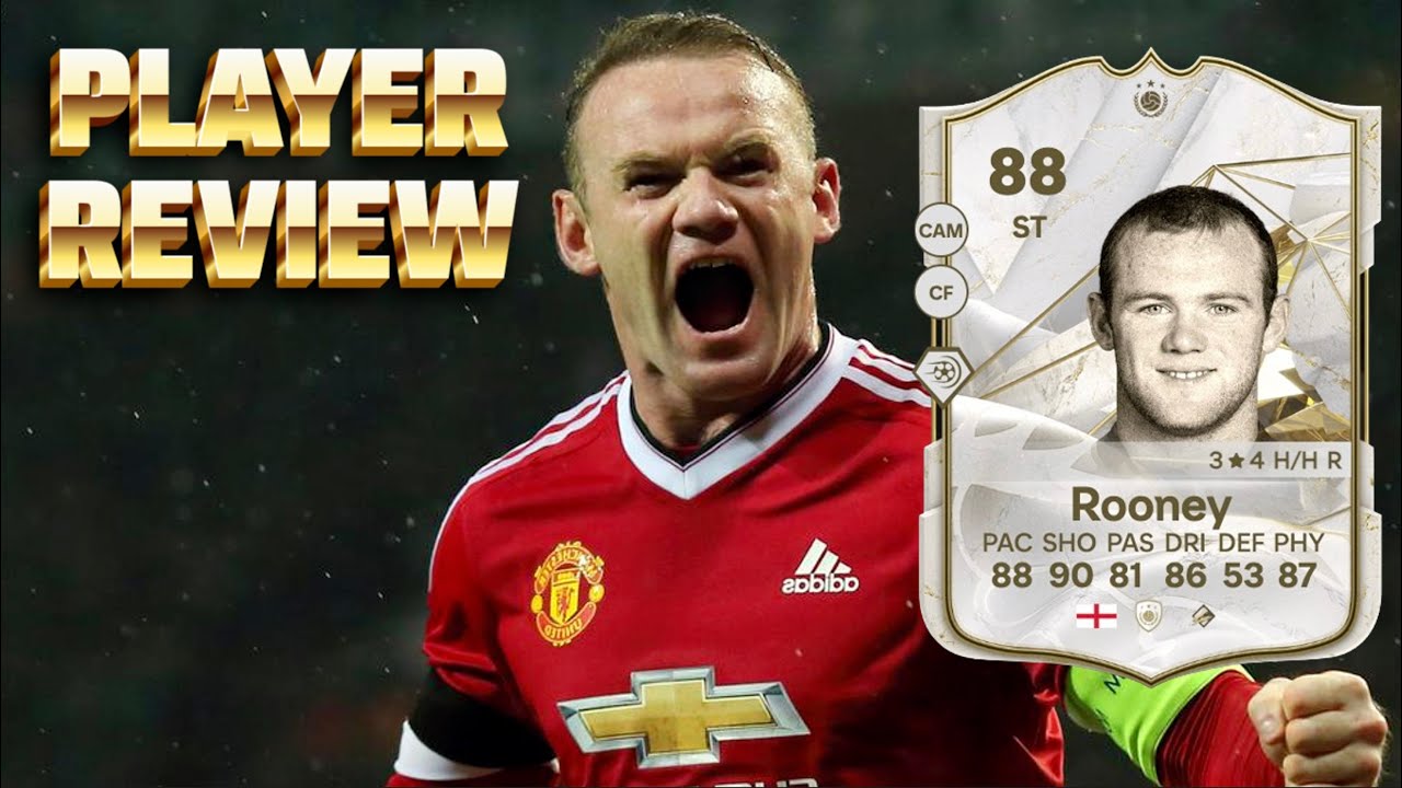 ¡LA MEJOR DEFINICION POR 200K DEL JUEGO! -REVIEW WAYNE ROONEY 88 EAFC ...