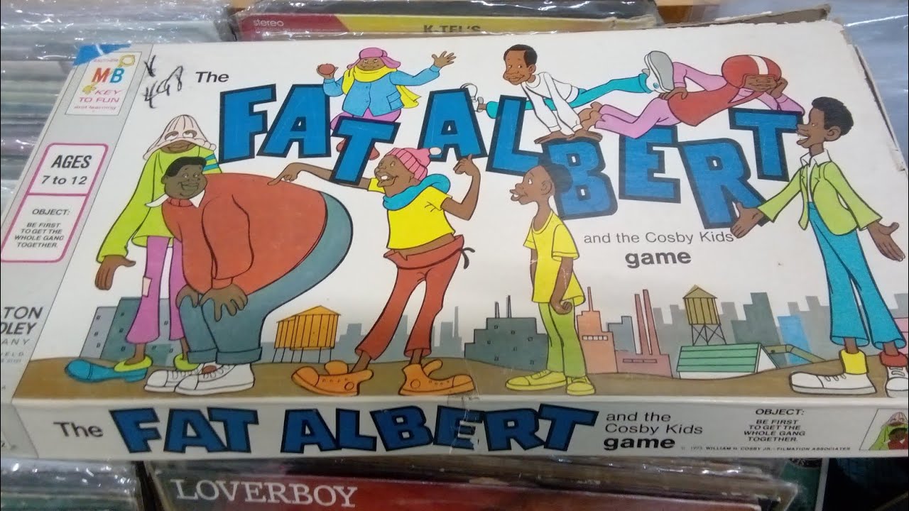 Unboxing Fat Albert Vintage Board Game - YouTube