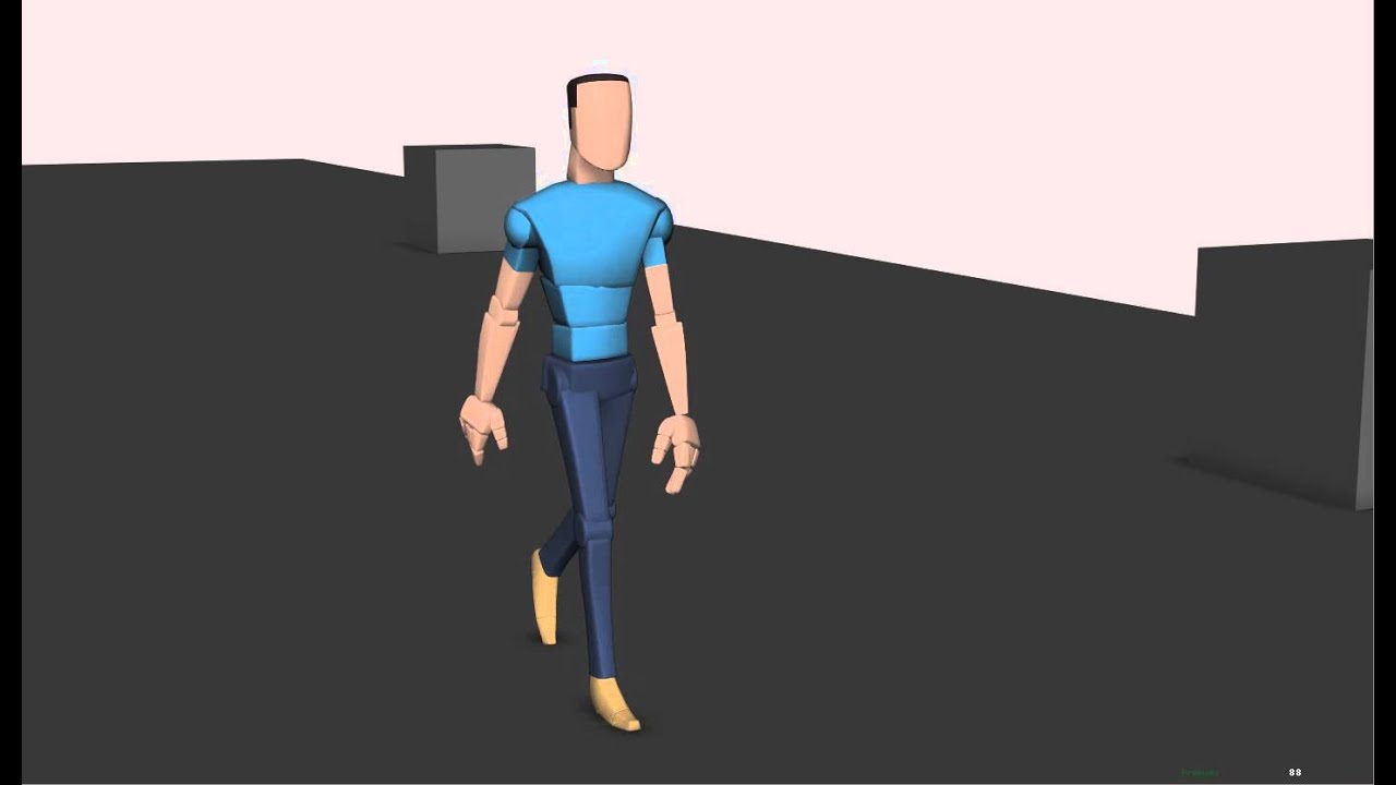 Vanilla Walk Cycle - YouTube