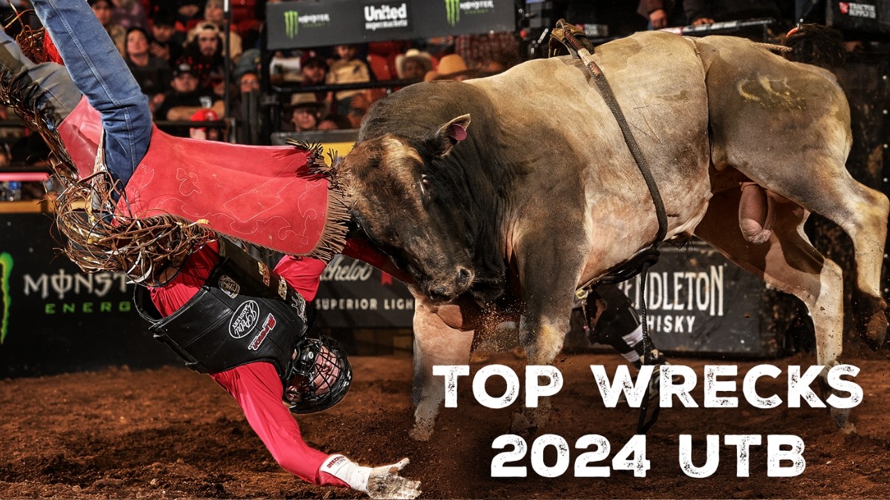 YIKES! Top Wrecks of the 2024 PBR UTB Season - YouTube
