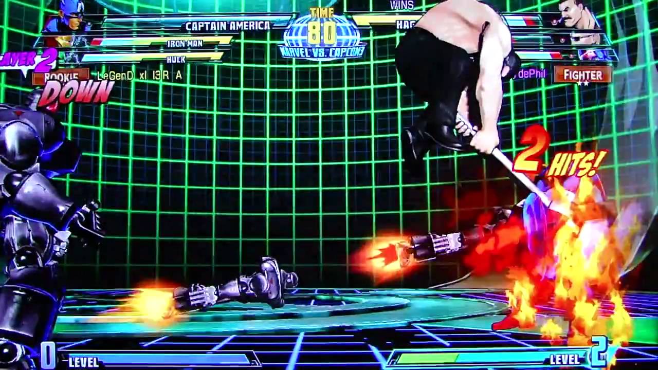 MvC3 Online Play, 1st Set pt11 - YouTube