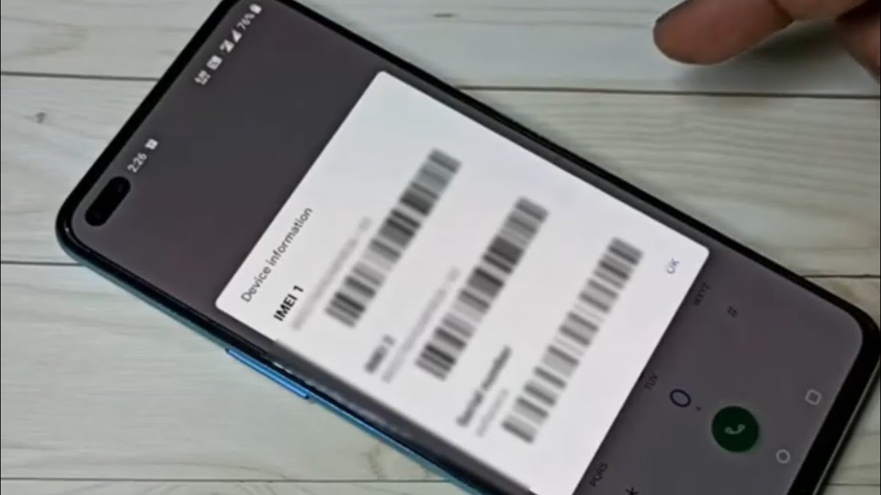 OnePlus 5/6/7/8/Nord : Find IMEI and SERIAL Number - YouTube