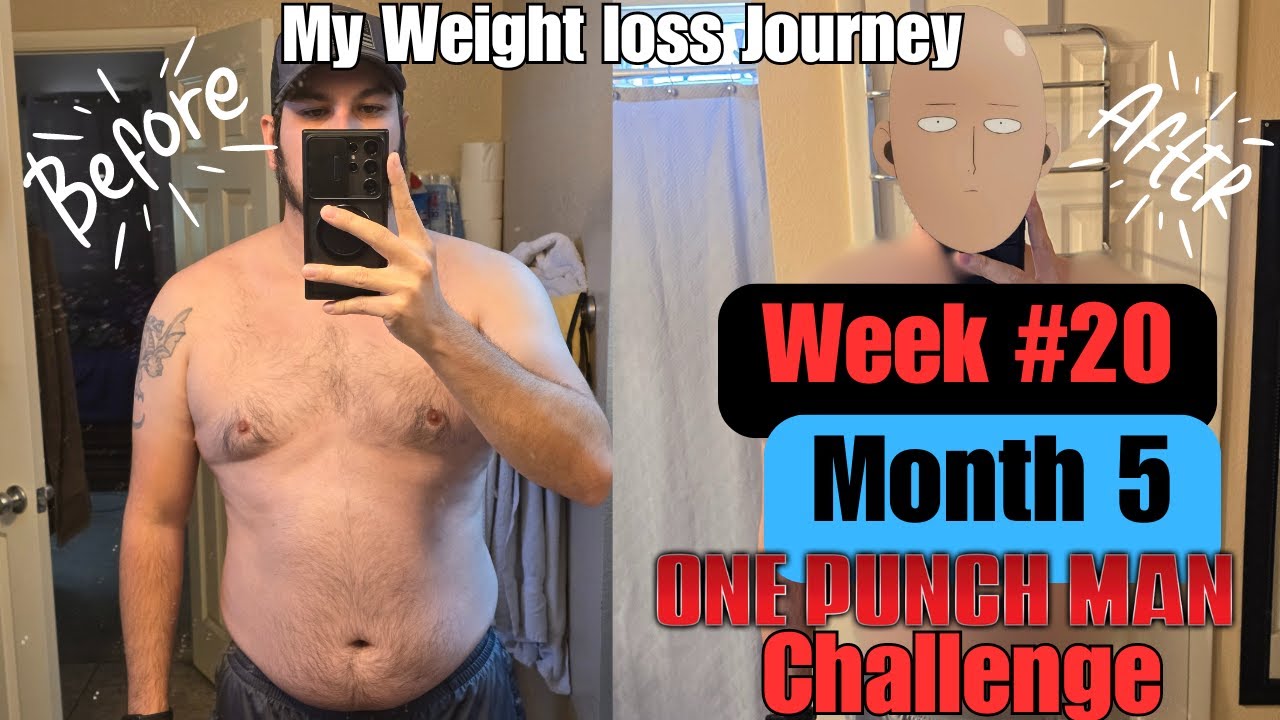 New Format WEEK 20 | One Punch Man FITNESS Challenge 100 Push-ups, Sit ...