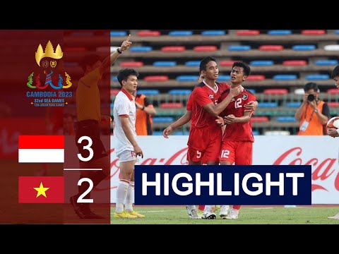 Indonesia vs Vietnam | U-22 | Semi - finals Sea Games 2023 | All Goals & Highlights
