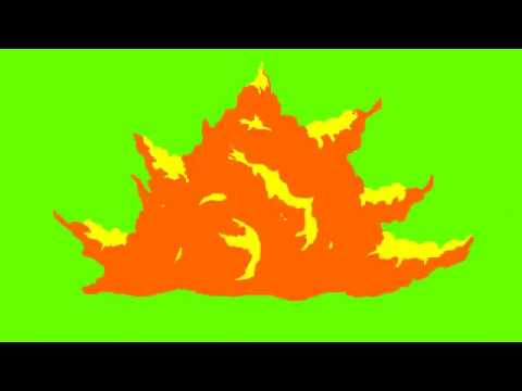 Animated Explosions [Green Screen] - YouTube