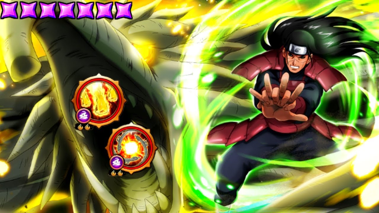 EDO Hashirama All EX Ultimates Showcase - Naruto x Boruto Ninja Voltage ...