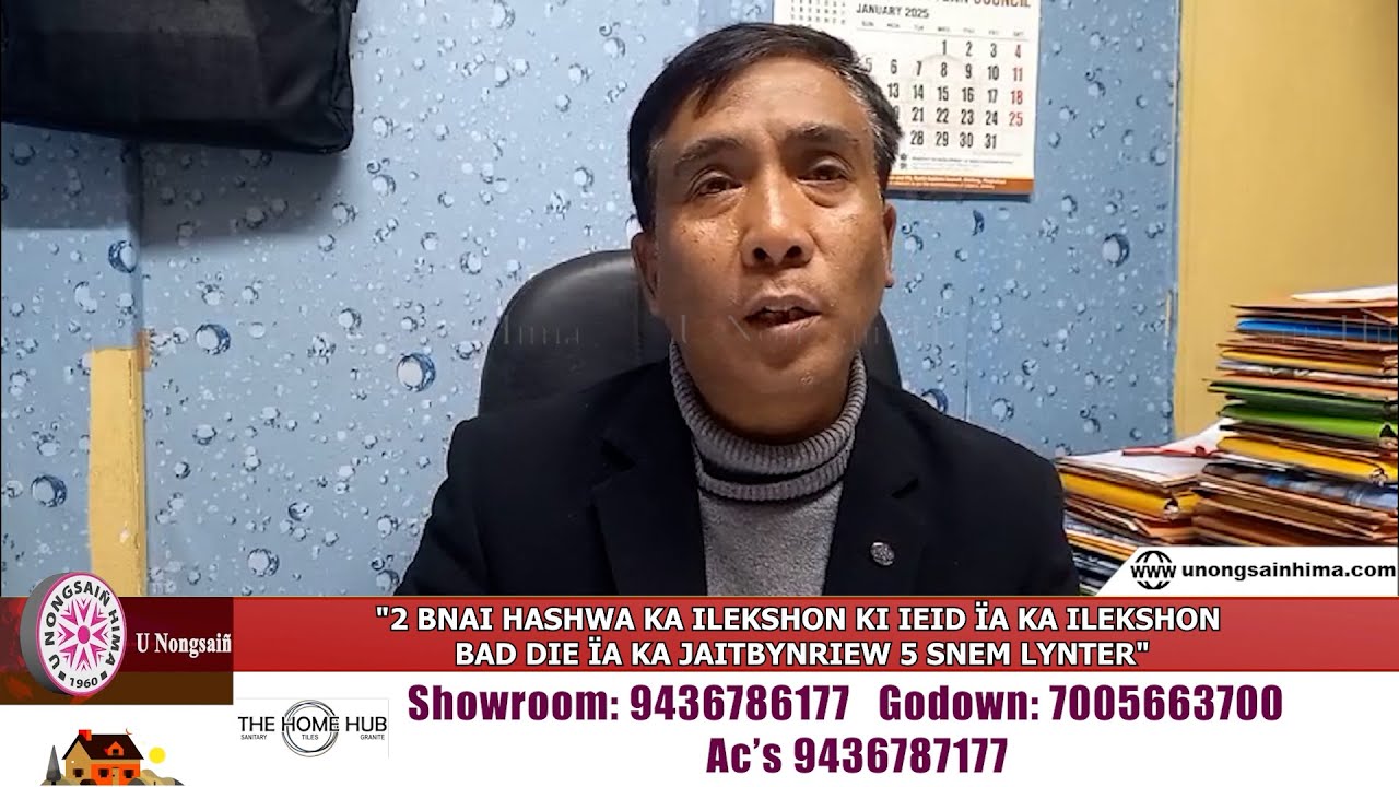 "2 BNAI HASHWA KA ILEKSHON KI IEID ÏA KA ILEKSHON BAD DIE ÏA KA ...