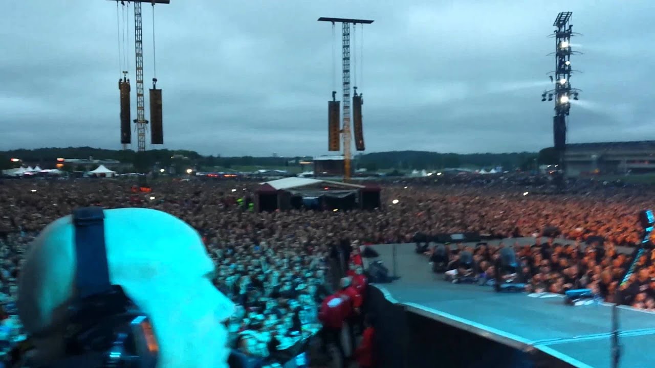 Metallica Live By Request @Sthlm Fields Ride The Lightning, Camera on ...