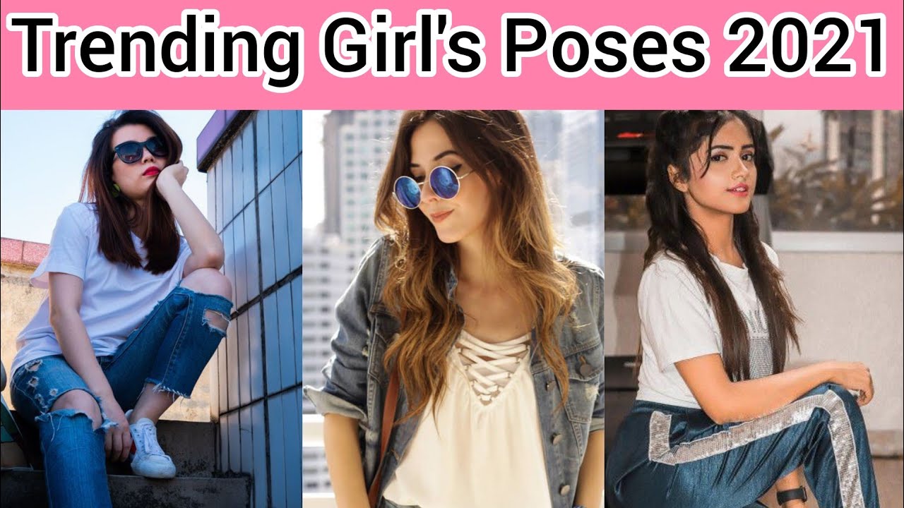 Trending Girl's Photography Poses 2021 || Amazing girls poses for ...