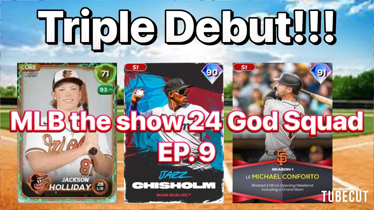 Triple Debut!!! MLB The Show 24 God Squad Ep. 9 - YouTube