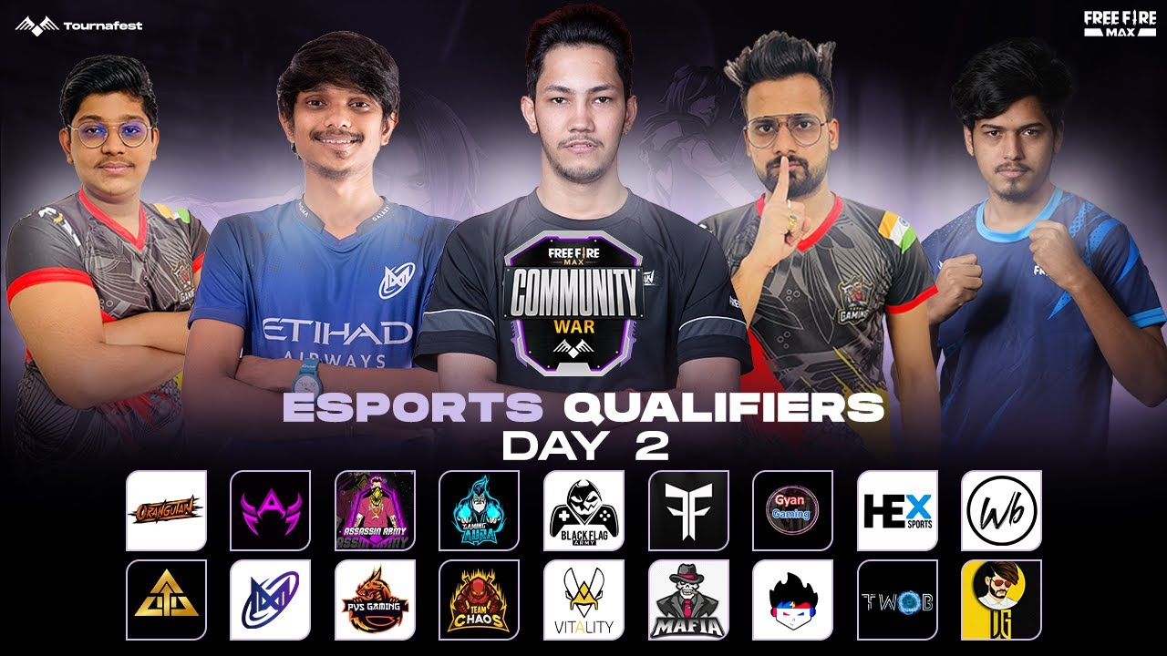 TF Community War | Esports Qualifiers Day 2| Ft. OG ELITE, TSG ARMY, WE ...