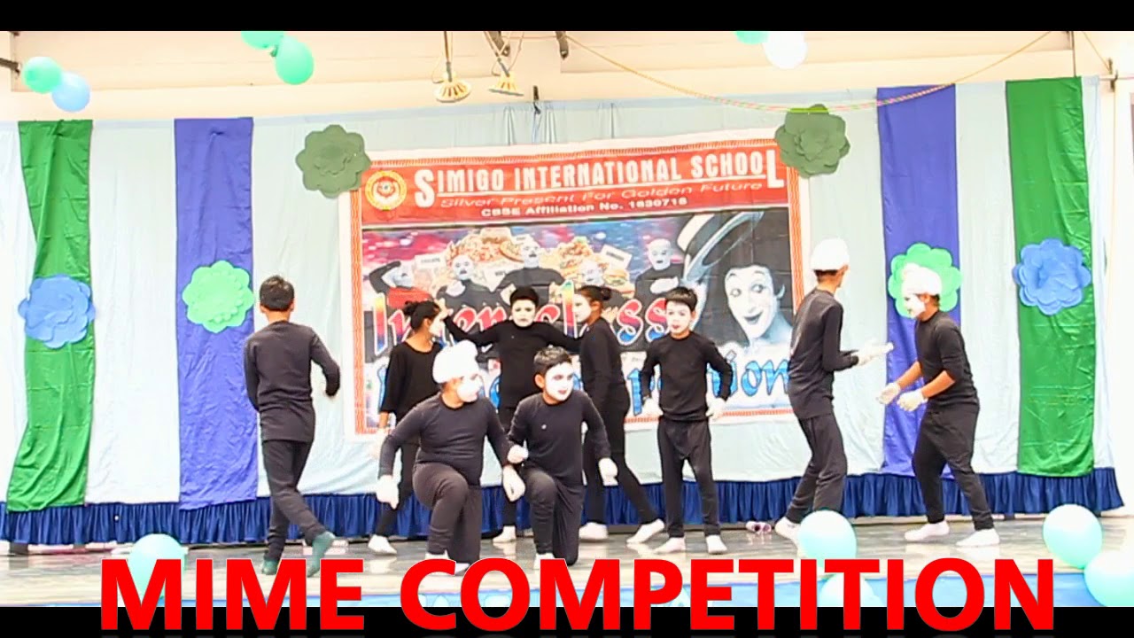 MIME COMPETITION-2018, SIMIGO INTERNATIONAL SCHOOL, ABOHAR - YouTube