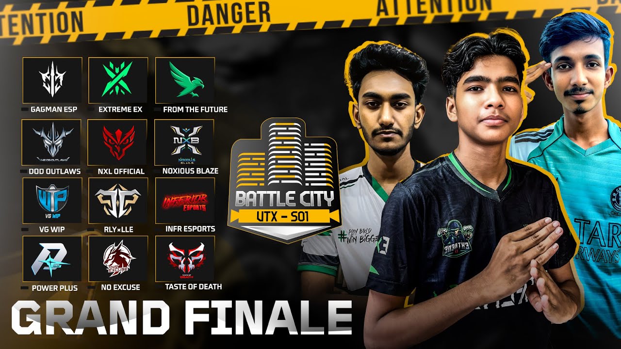 [🔴LIVE] VERTEX BATTLE CITY || GRAND FINAL || VERTEX || RTB PRODUCTION ...