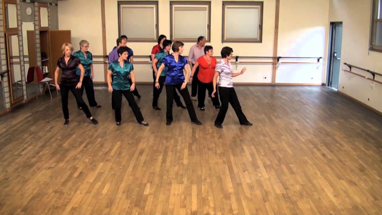 Burlesque - Line Dance - YouTube