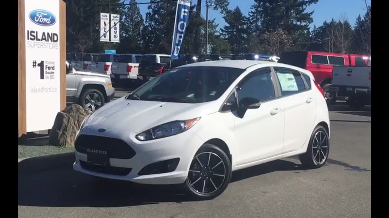 2017 Ford Fiesta SE Sport Appearance Black Pack Review| Island Ford ...
