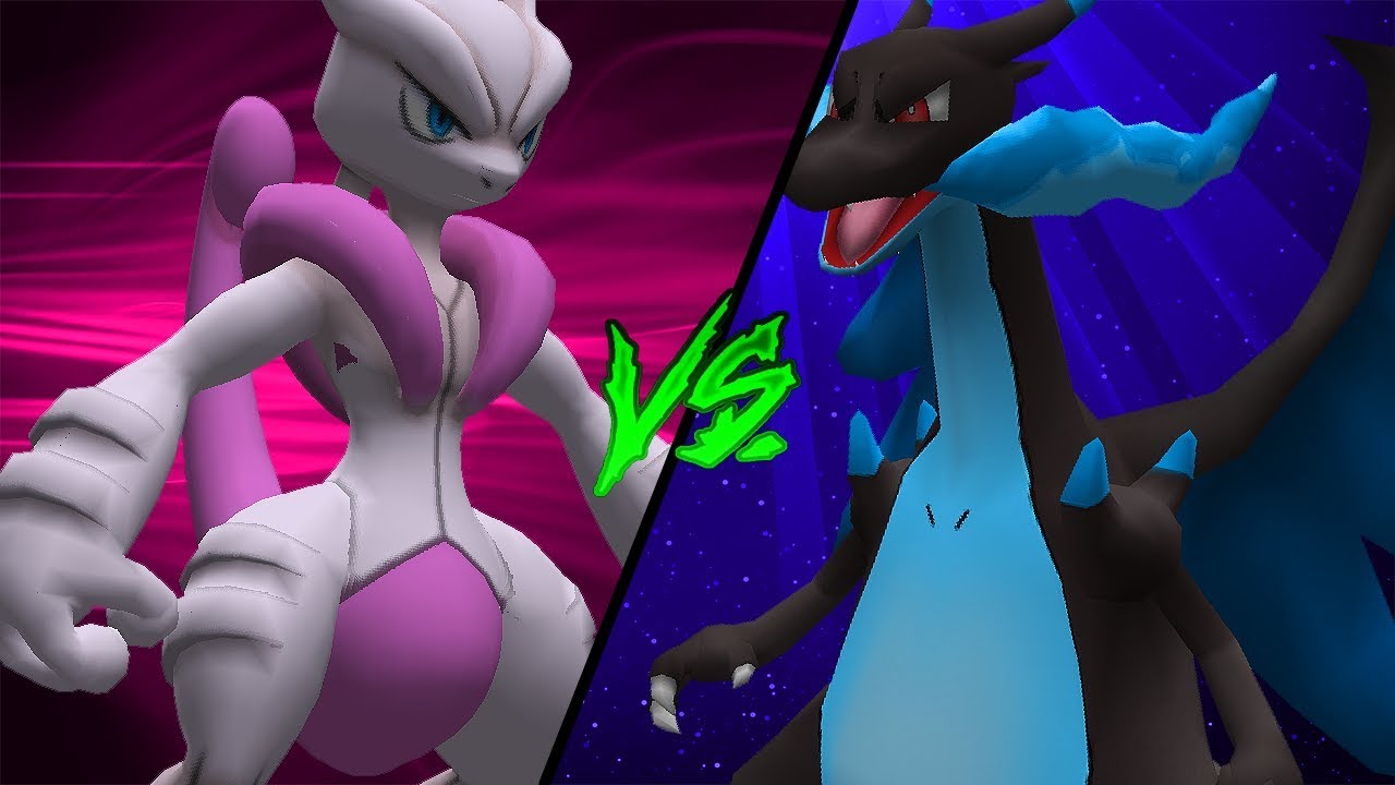 Minecraft: Ponte Pokemon - MEGA MEWTWO X VS MEGA CHARIZARD X - YouTube
