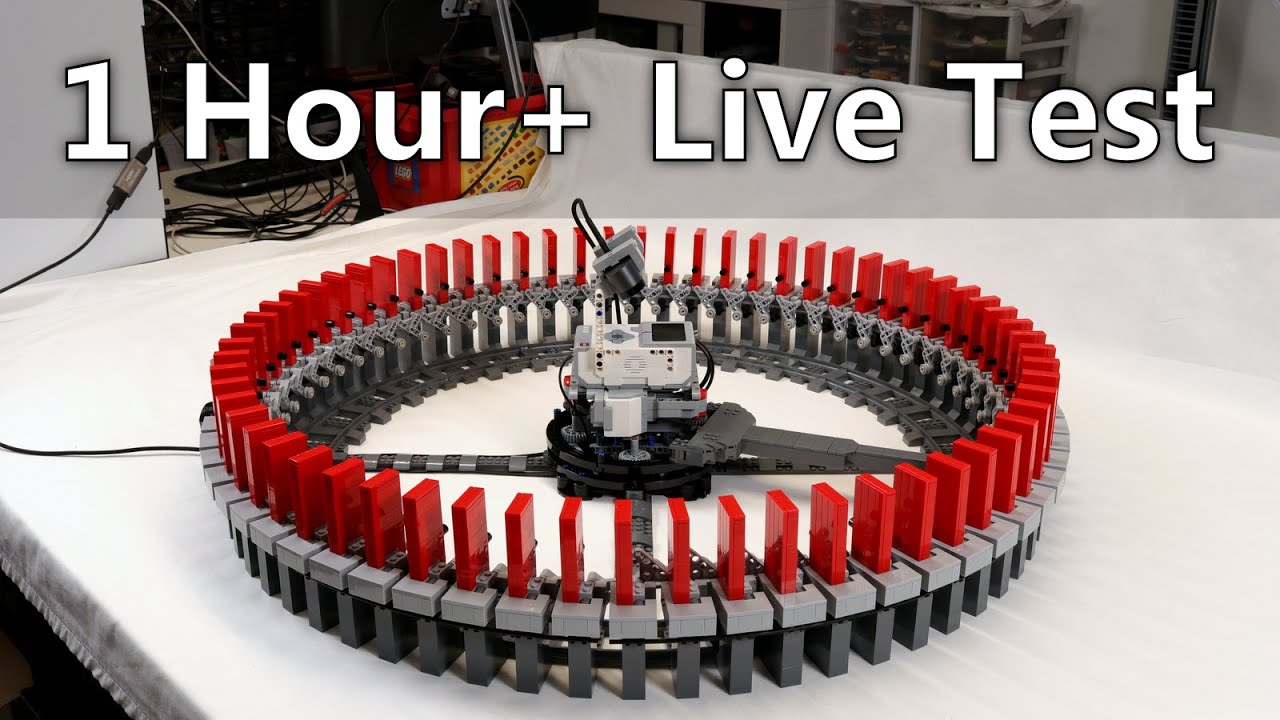 LIVE • Infinite Domino Ring - 1 Hour Test Stream - YouTube
