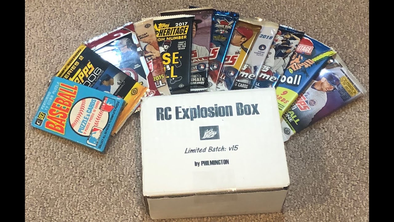 Rookie Explosion Box V. 15! What was my best card??? - YouTube