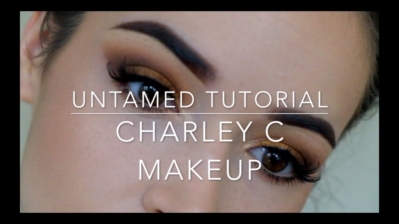 UNTAMED TUTORIAL - Makeup Geek Eyeshadows - Charley C Makeup - YouTube