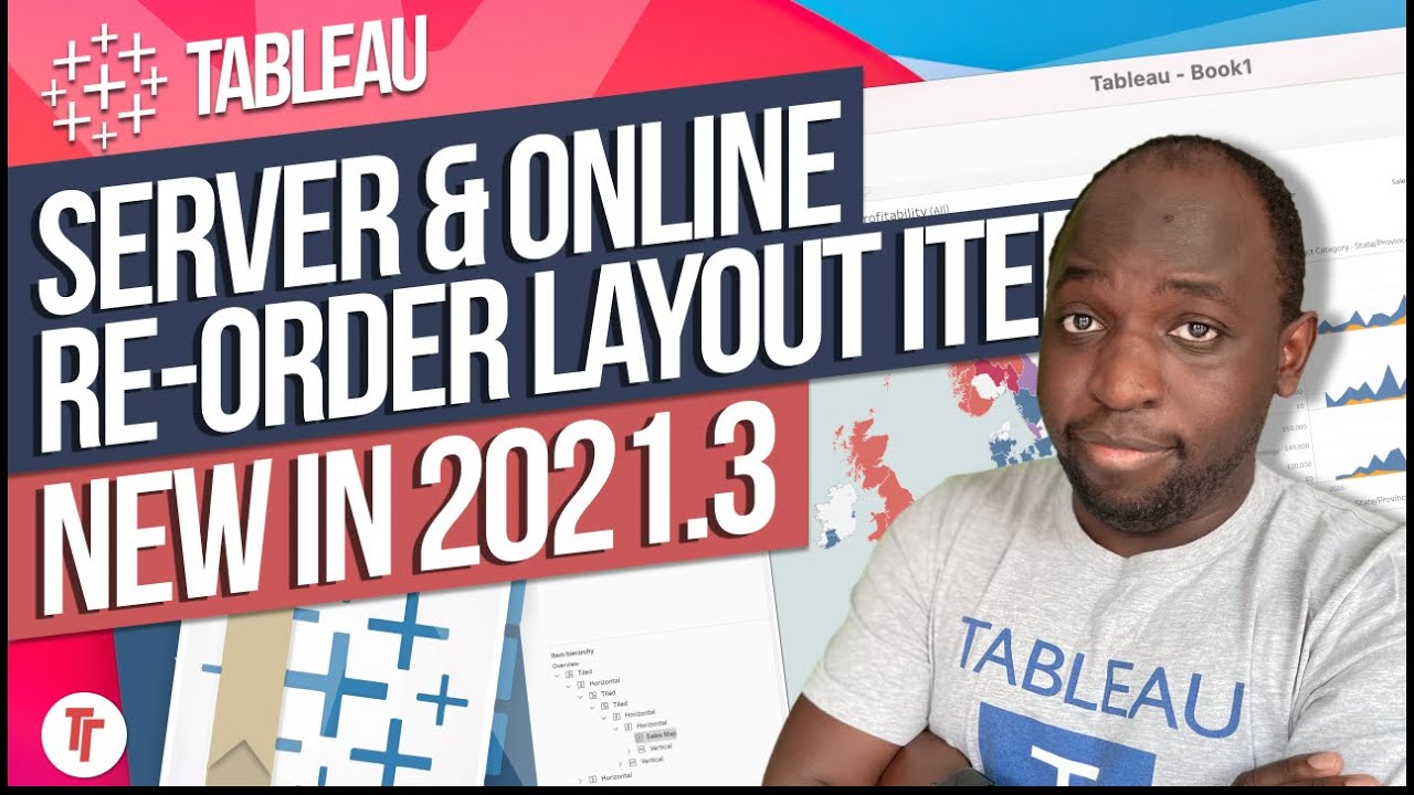 Re-order layout items in web authoring: New in Tableau 2021.3 - YouTube