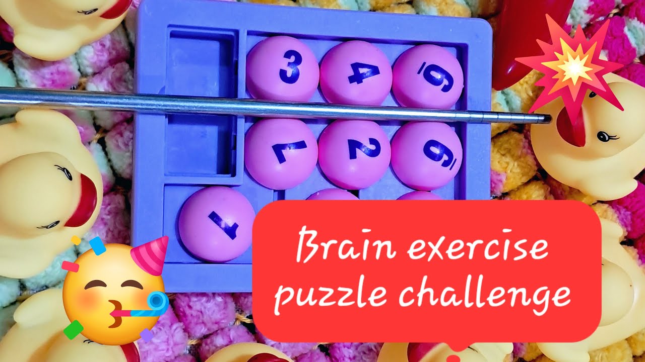 Asmr Live Brain excersice challenge puzzle #Satisfying #Brainchallenge# ...