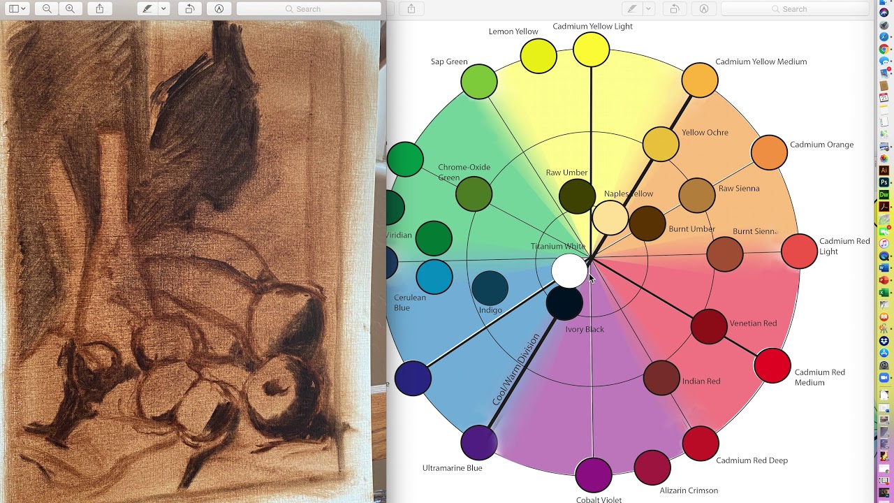 Step 2 for Full Color Painting - YouTube