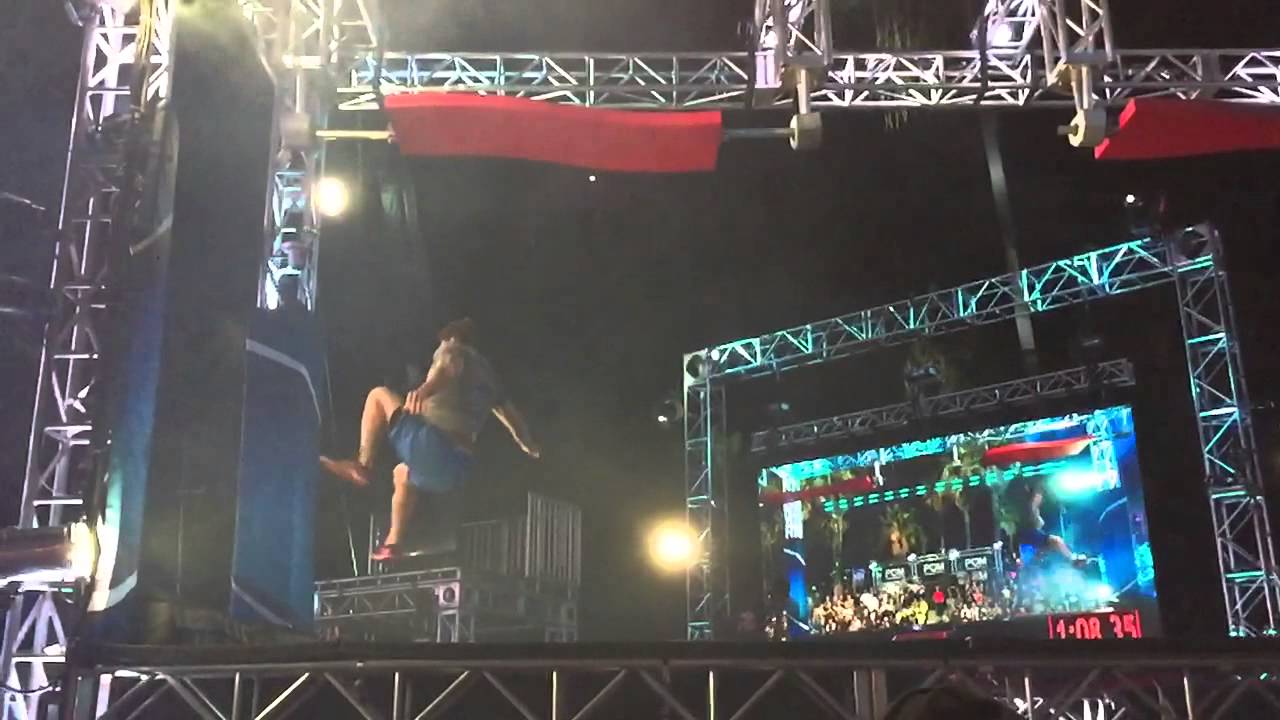 American Ninja Warrior (Epic Fail in slow motion) - YouTube