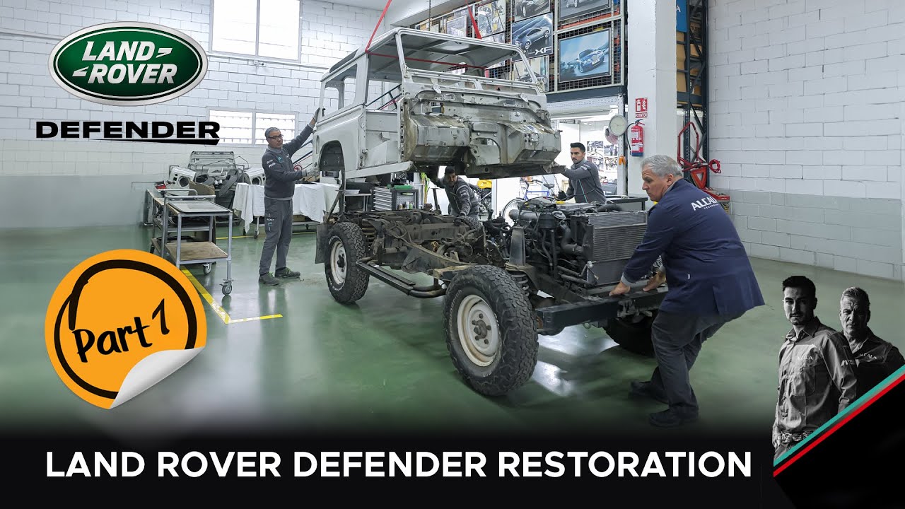 Defender Restoration: Extreme Land Rover Defender 90 Transformation ...