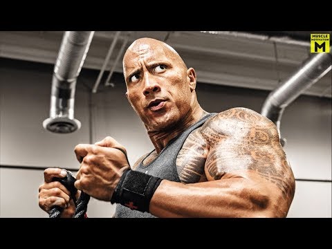 Dwayne the Rock Johnson Workout Motivation 2017