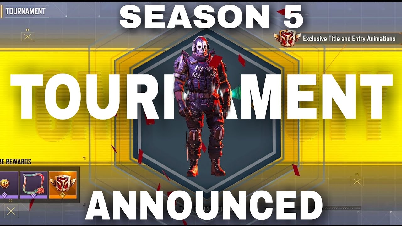 CODM Tournament S5 Announced | MVP Intro & Exclusive Emotes 1st Look ...
