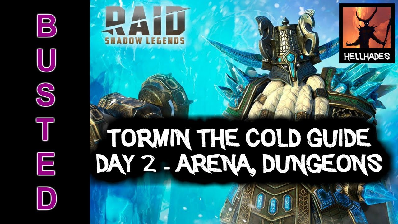 RAID: Shadow Legends | Tormin The Cold Champion Guide, Day 2 - Full ...