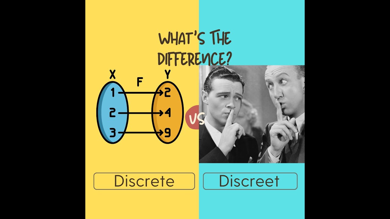 Discrete vs. Discreet: Don’t Mix These Up! - YouTube