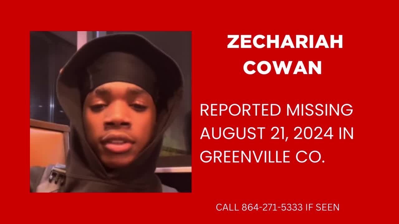 Missing: Zechariah Cowan - YouTube