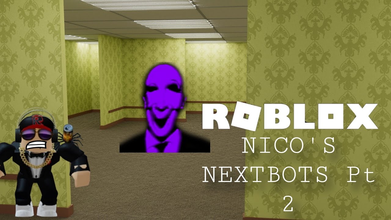 RUNNING FROM NEXTBOTS PART 2! - Nico's Nextbots: Roblox #4 - YouTube