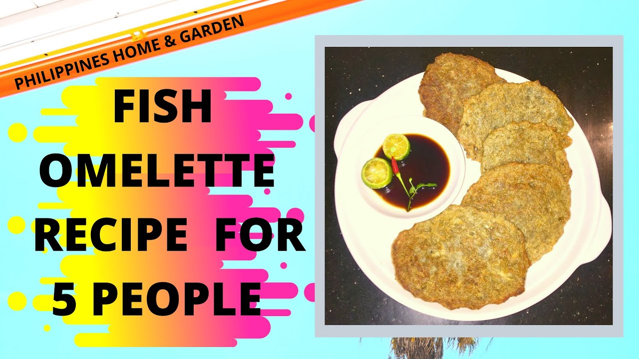 Silver Fish Omelette Recipe Tutorial - YouTube