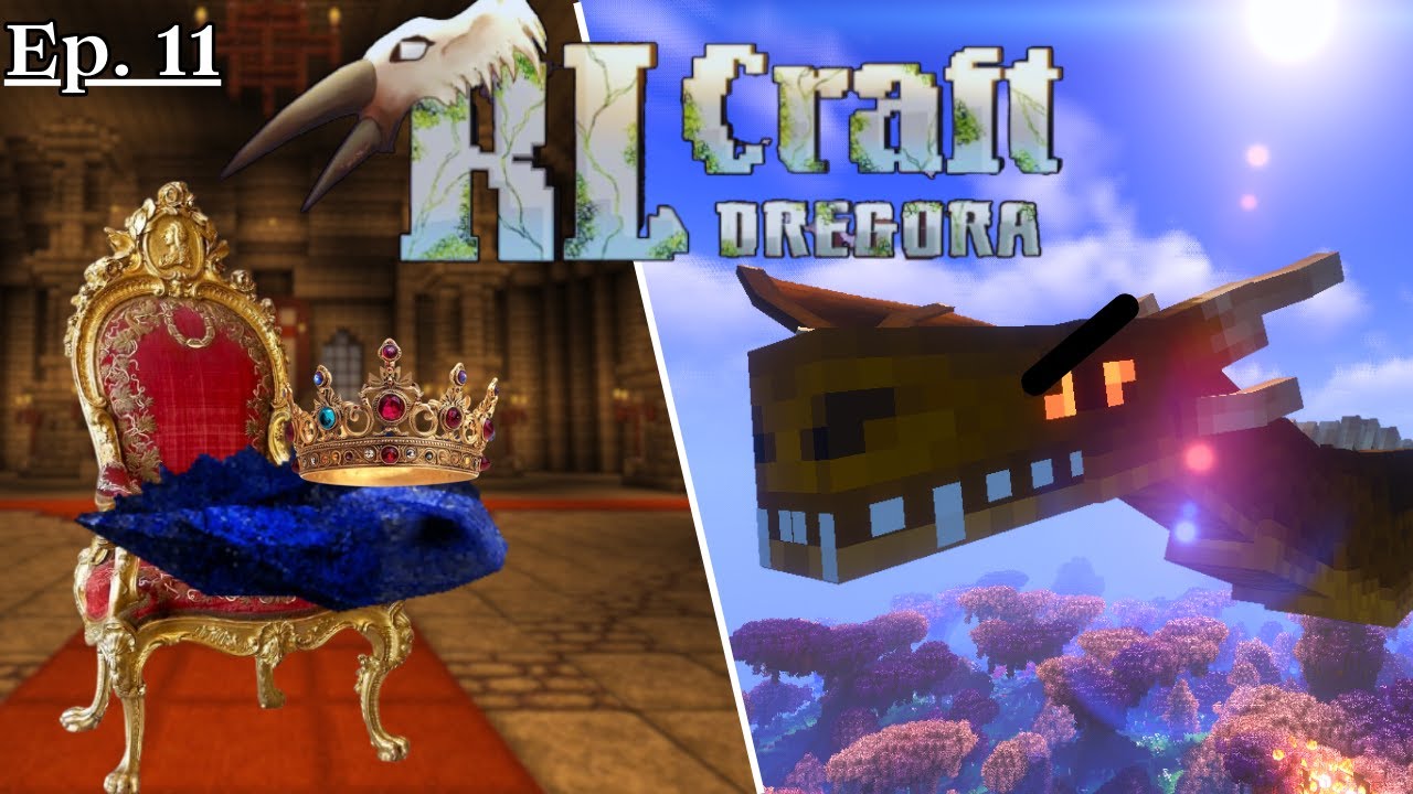 Dragons and Silex City - Conquering RLCraft Dregora Ep.11 - YouTube