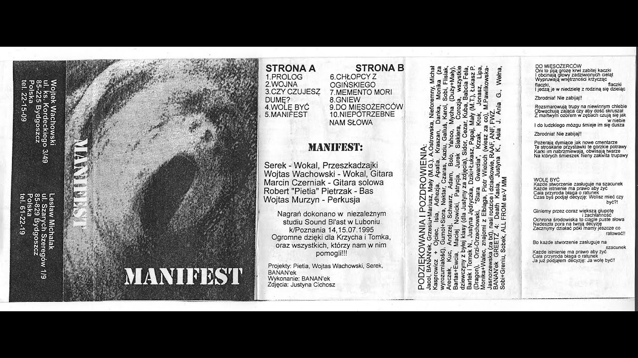 MANIFEST - demo. Str. A - YouTube