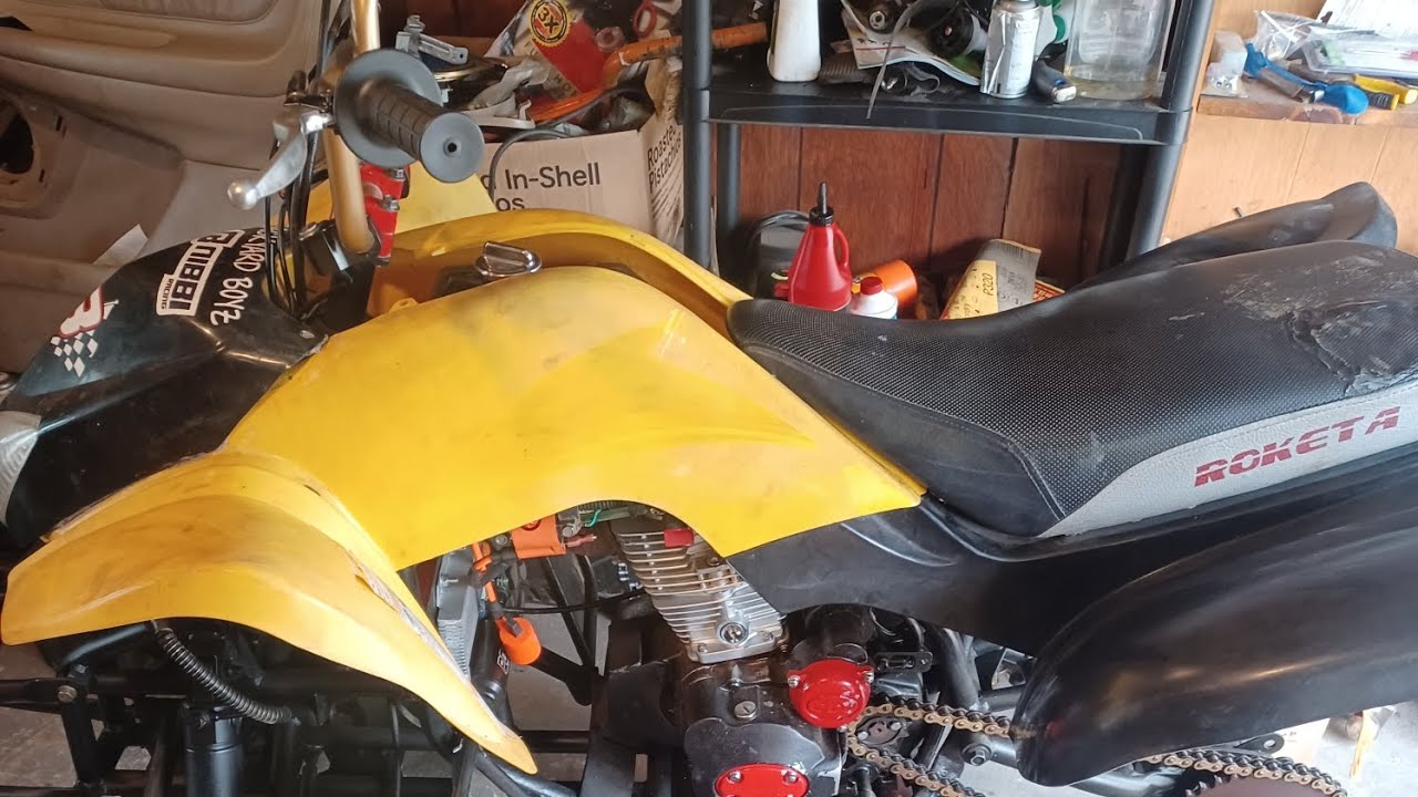 roketa 250cc atv walk-around - YouTube